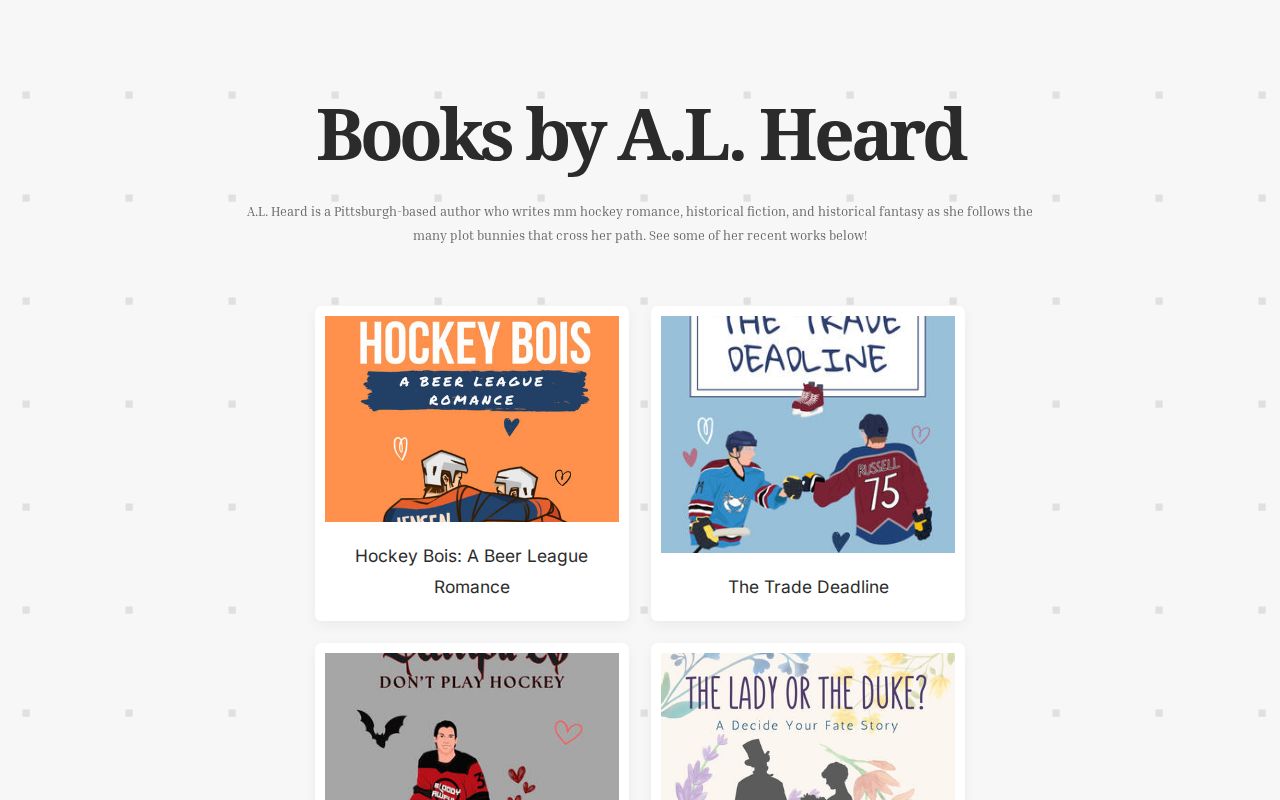 A.L. Heard's Work